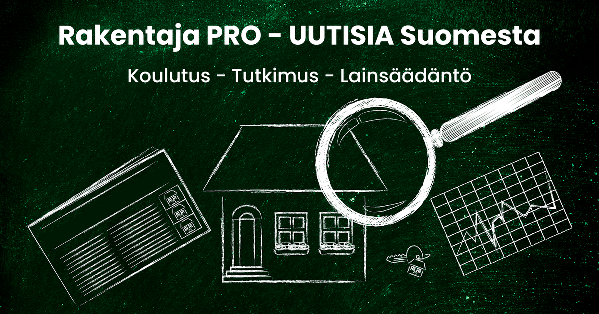 Rakentaja PRO: Suomen rakennusalan tutkimus- ja säädösuutiset 1/2026