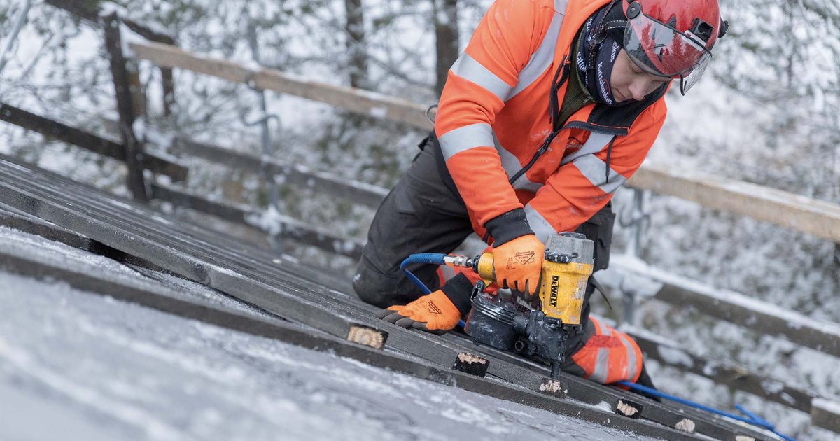 Kattoremontti pienentää energialaskua